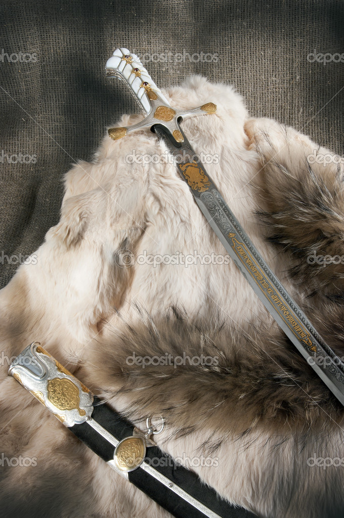 Ancient sabre — Stock Photo © sibrikov #44150851