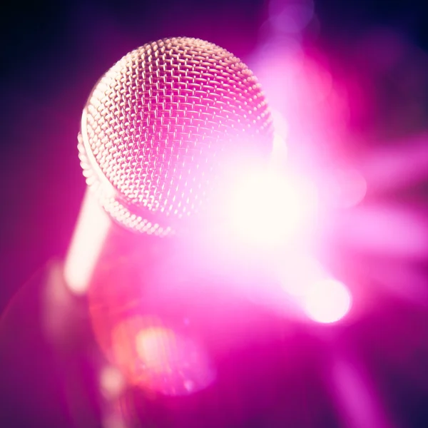 Purple Sparkly Microphone