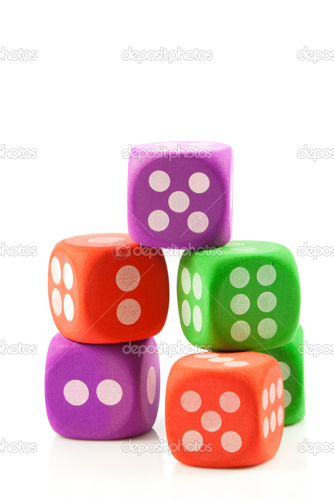Dice. — Stock Photo © ewastudio #22508303