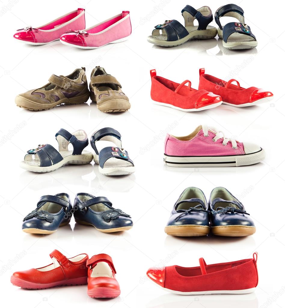 Collection of different shoes. — Stock Photo © ewastudio #43081349