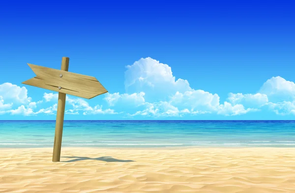 Empty wooden signpost to place your logo, product or text. Stock Photo ...