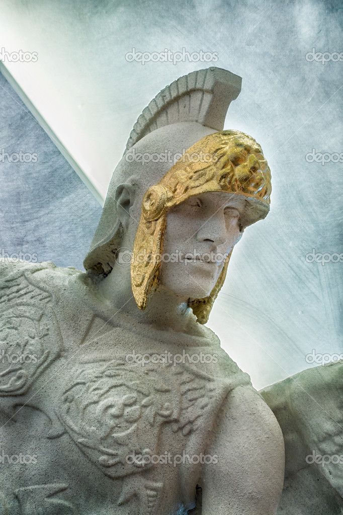 Ancient warrior — Stock Photo © chrissi #51776903
