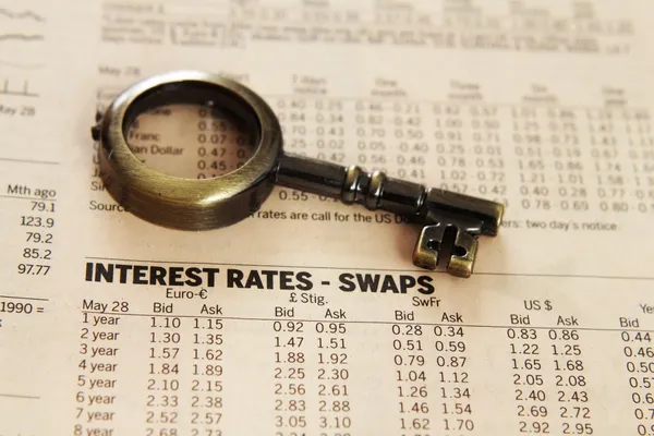 Report - interest rates — Stock Photo #21887841 - Stock Image - Everypixel