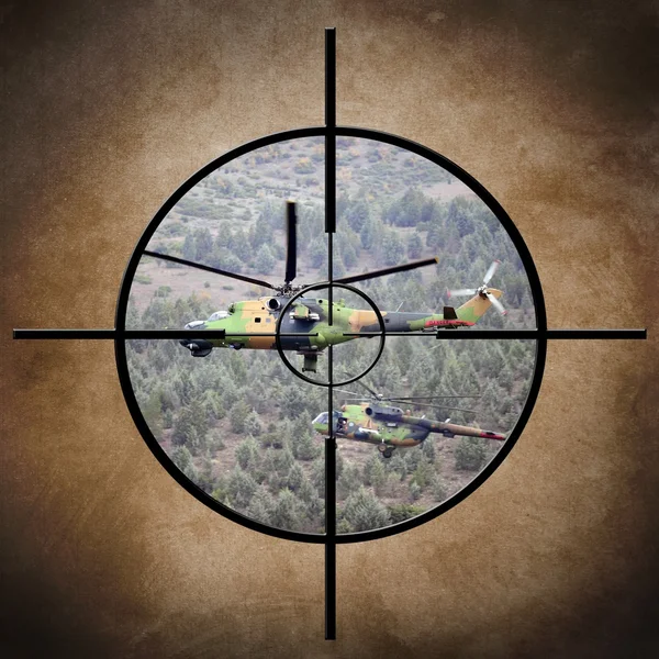 Military target on helicopter Stock Photo by ©alexskopje 28737361