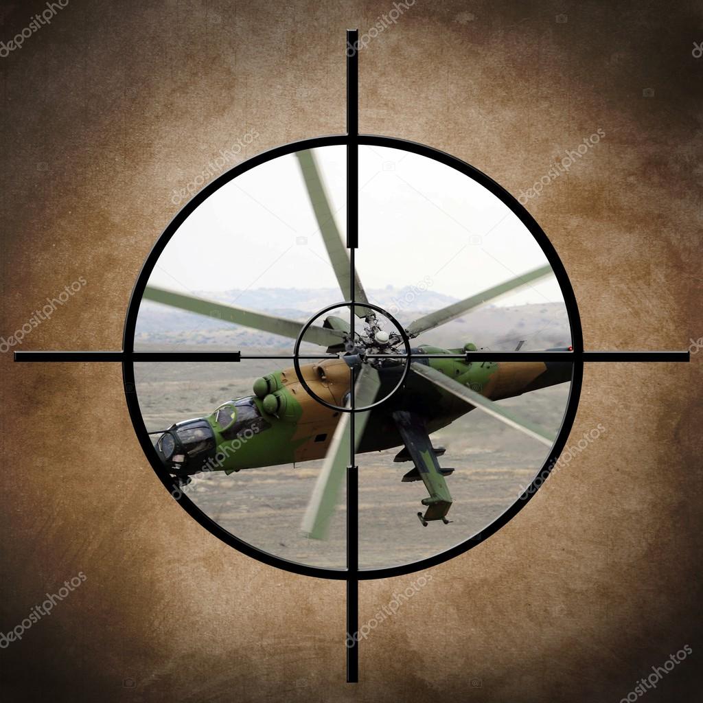 Military target on helicopter Stock Photo by ©alexskopje 28737361