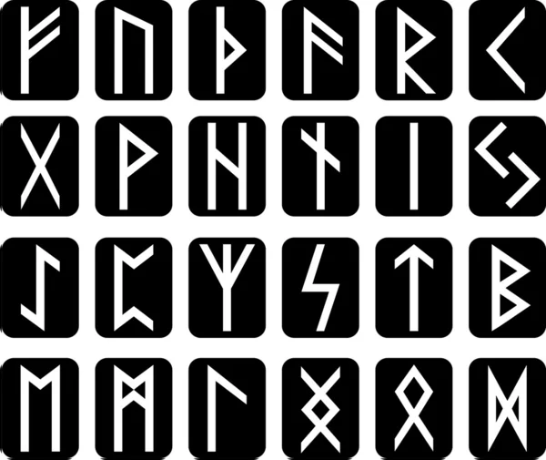 Set of runes ⬇ Vector Image by © Ola-Ola | Vector Stock 18325149