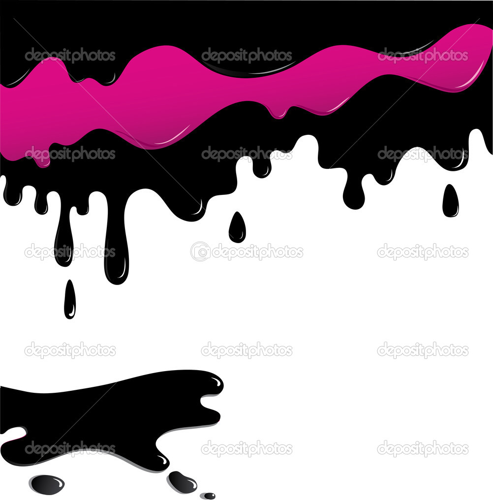 Flowing crimson paint Stock Vector by ©Ola-Ola 23348832
