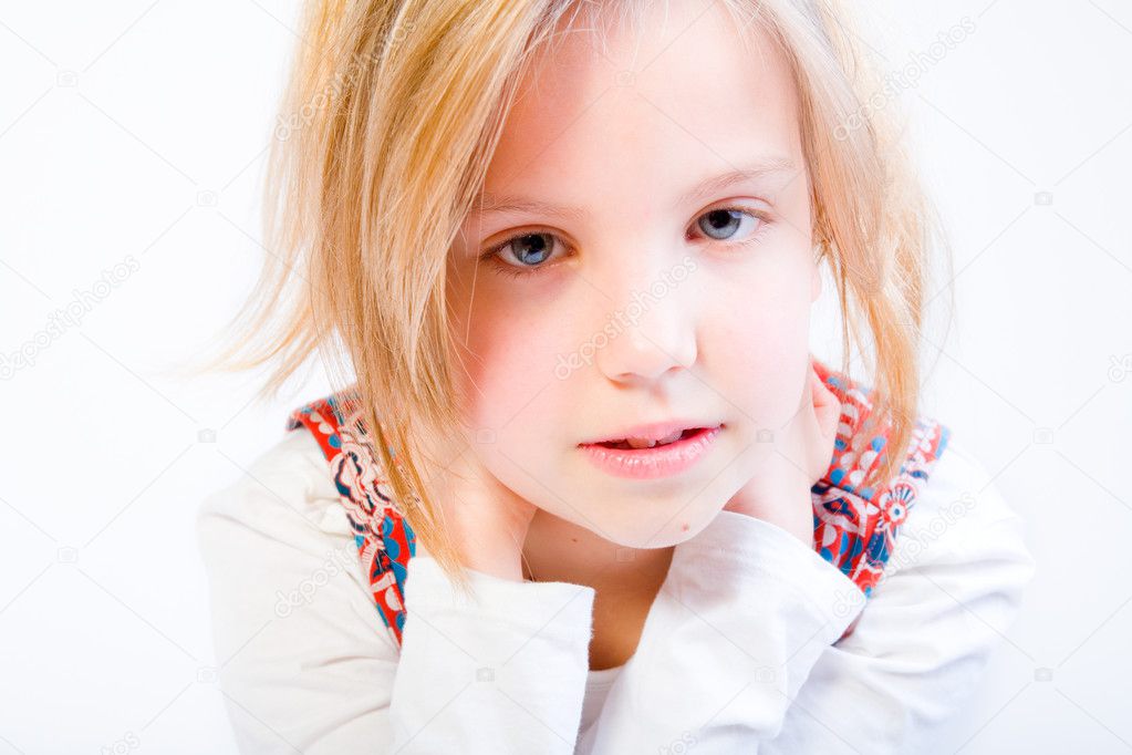 Blond child — Stock Photo © dnf-style #12607974