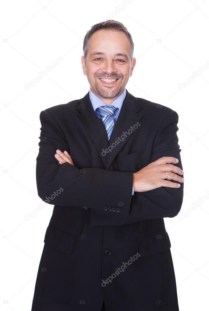 Portrait Of A Happy Business Man — Stock Photo © AndreyPopov #20209425