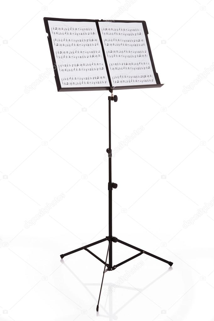 Musical Notes On Stand Stock Photo by ©AndreyPopov 23078112
