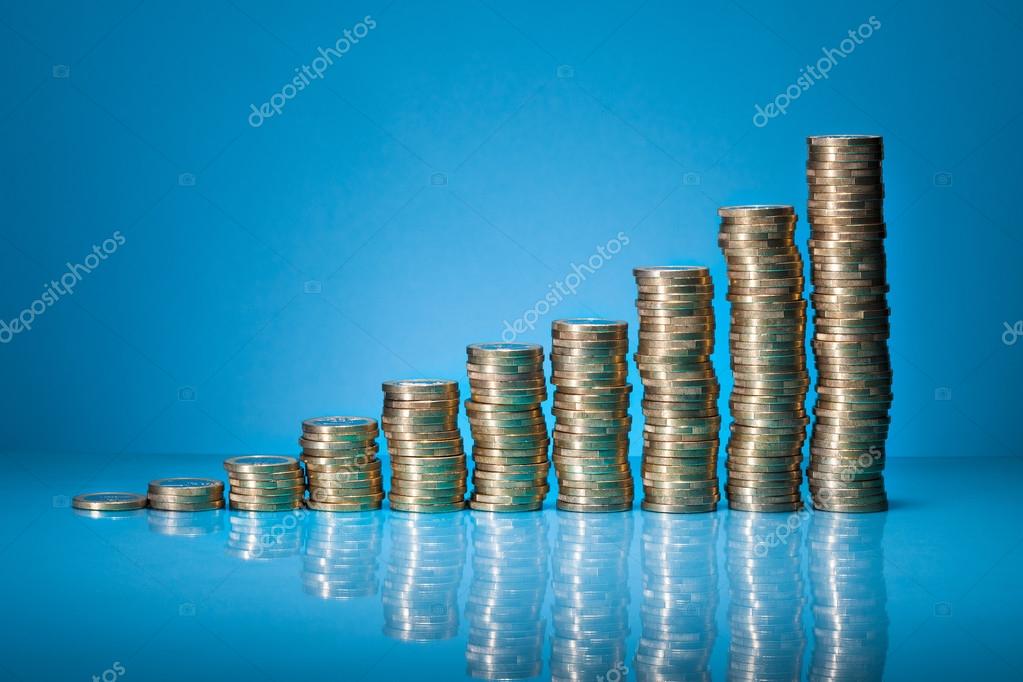 Stack Of One Euro Coins Stock Photo by ©AndreyPopov 29295801
