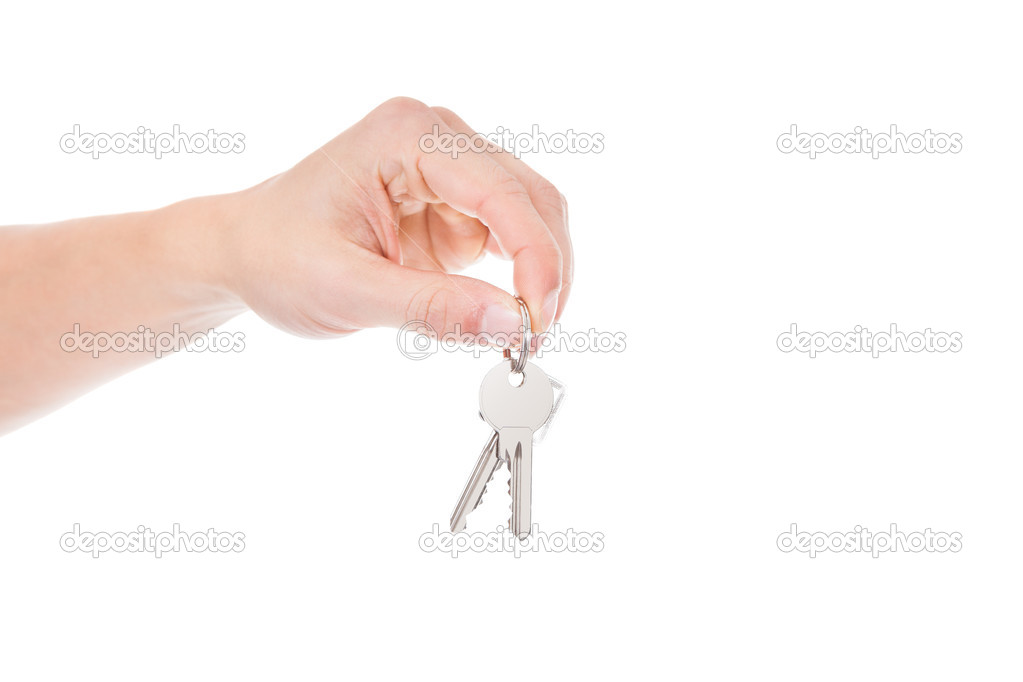 Hand Holding Keys Stock Photo by ©AndreyPopov 41475353