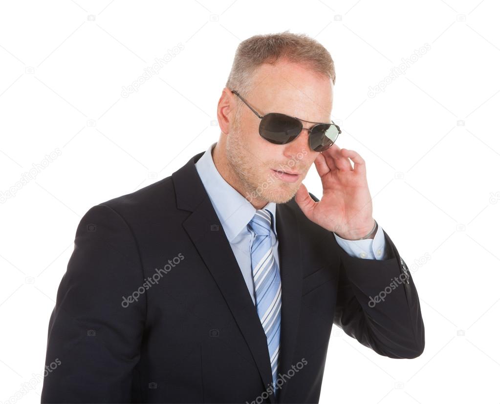 Bodyguard Wearing Sunglasses — Stock Photo © AndreyPopov #48088653