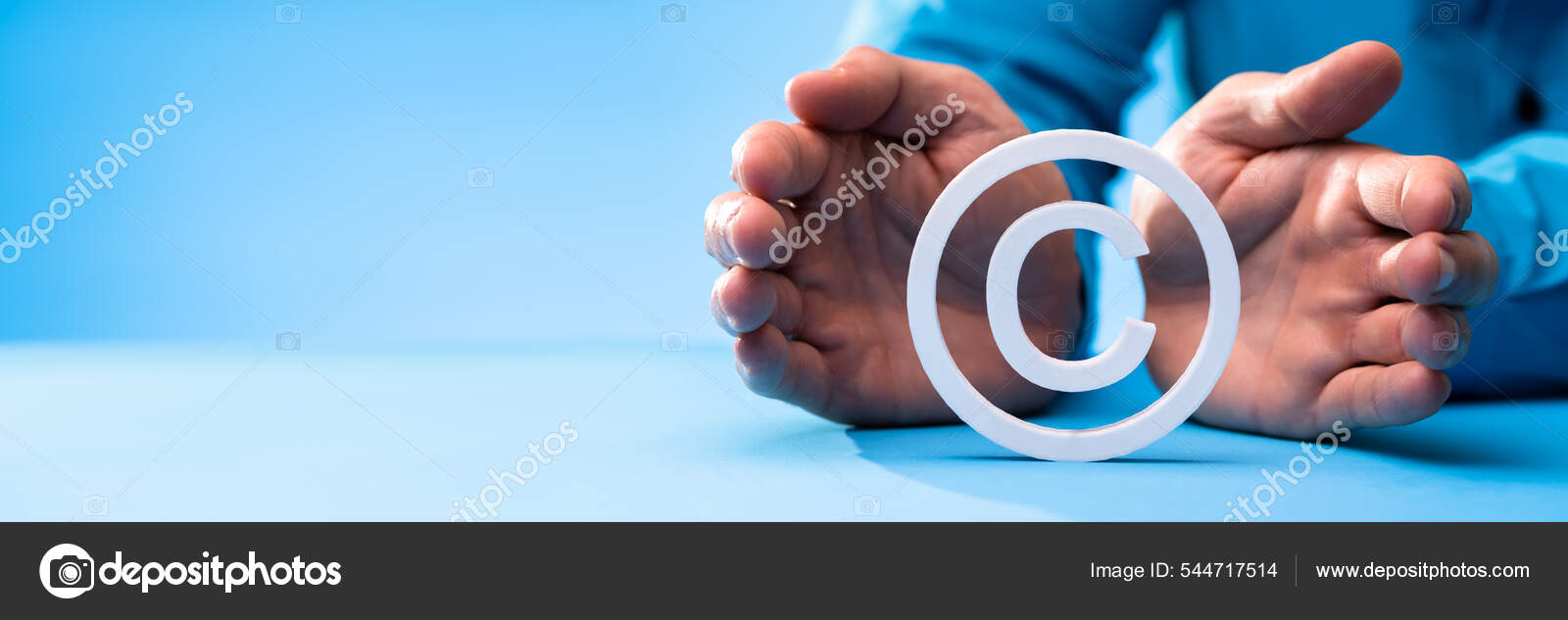 Copyright Symbol Protection Sign Register Trademark Logo Stock Photo by ...