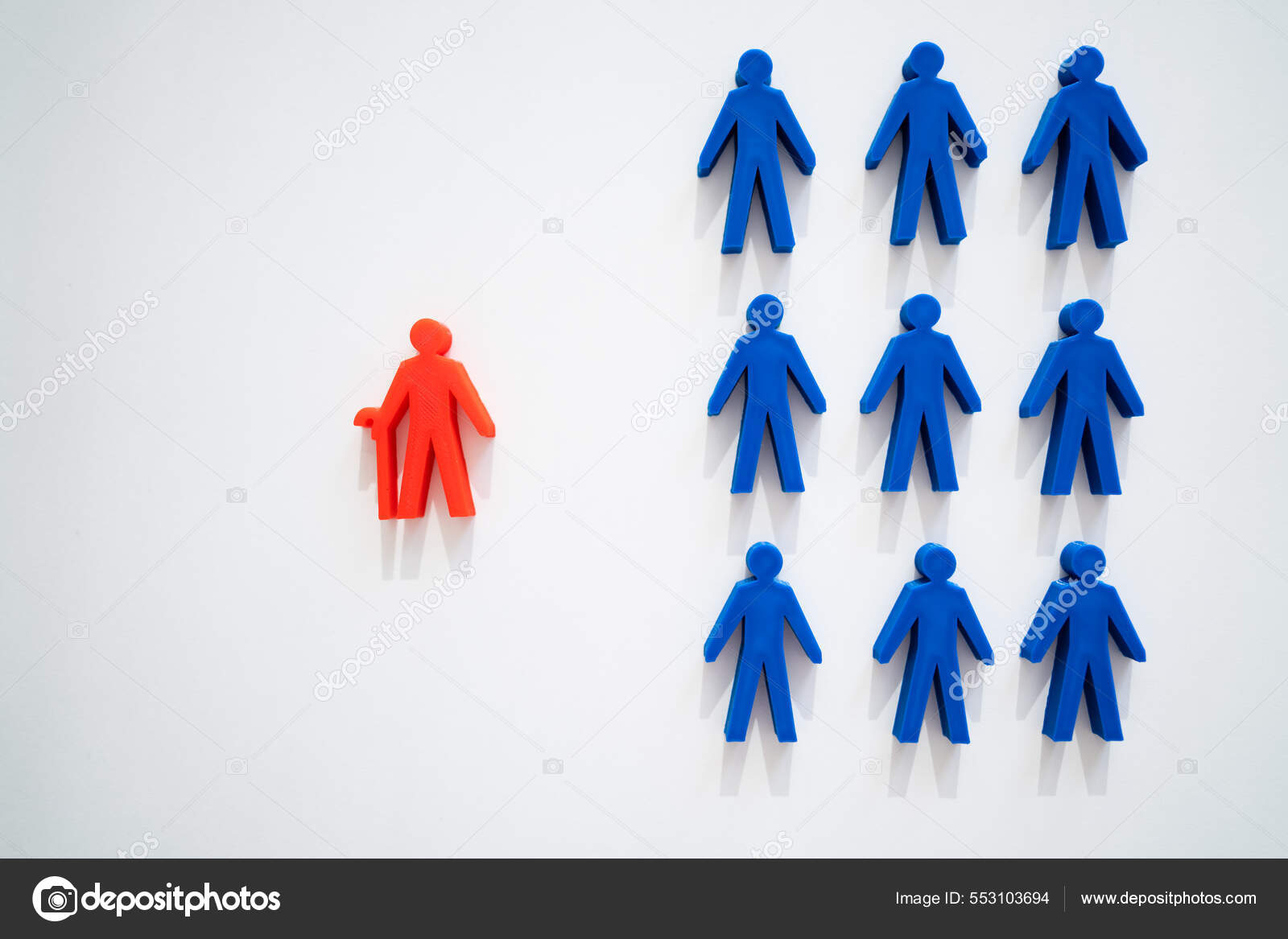 Ageismo Derechos Sociales Injustos Lugar Trabajo Para Los Trabajadores ...