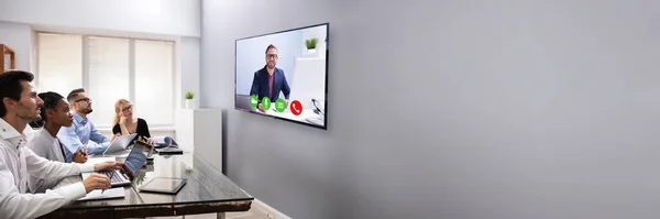 Video conference screen Stock Photos, Royalty Free Video conference ...