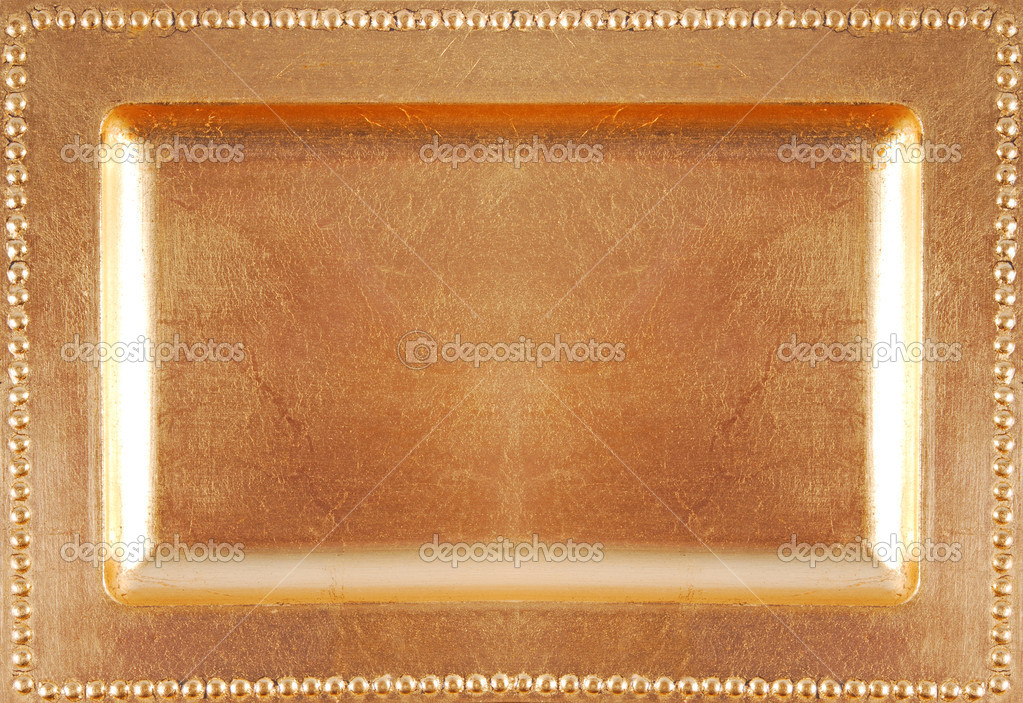 Golden empty plate surface texture Stock Photo by ©severija 48957857