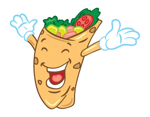 ᐈ Wraps stock vectors, Royalty Free chicken wrap illustrations ...