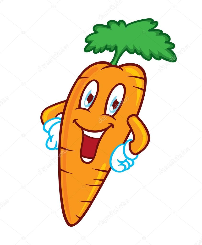 Cartoon Carrot — Stock Vector © Mhatzapa 38219565