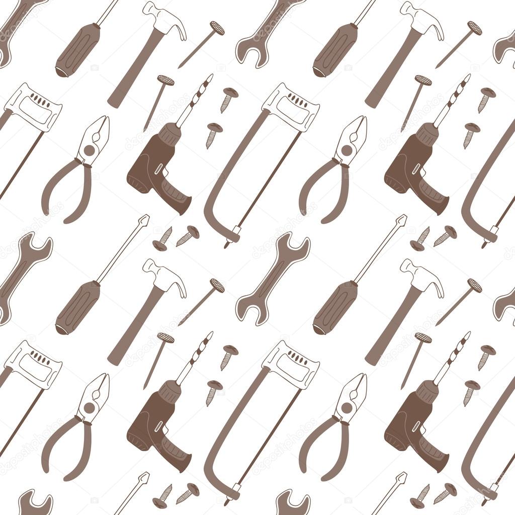 Tools seamless pattern Stock Vector Image by ©mhatzapa #38686325