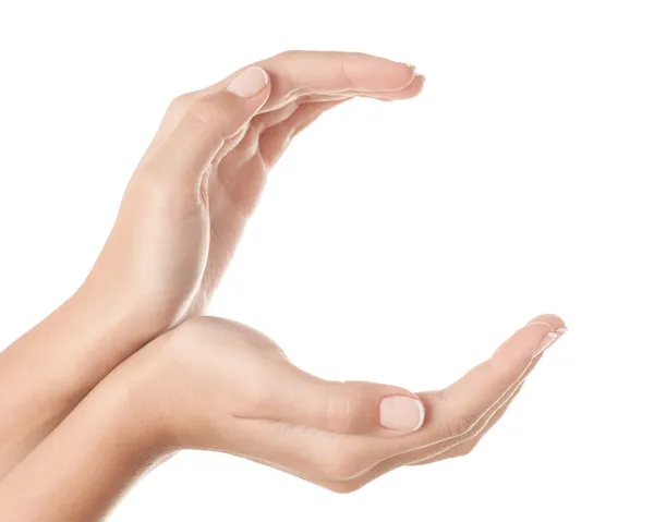 Two hands protecting Stock Photo by ©taratata 11580280