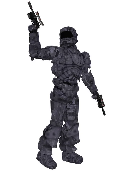 Futuristic Soldier Png
