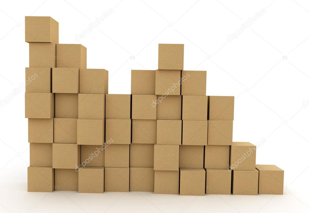 Pile of cardboard boxes Stock Photo by ©ptasha 12730411