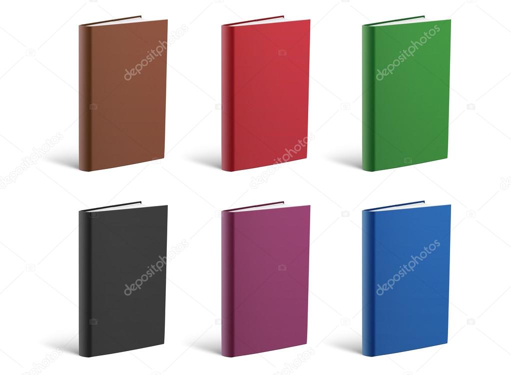 Set of book covers — Stock Photo © ptasha #34939309