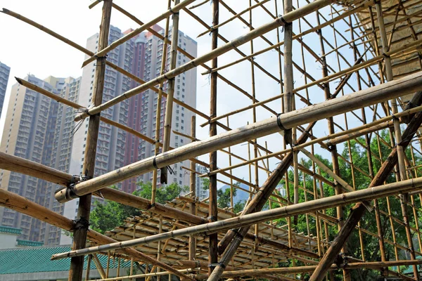 Bamboo scaffolding Stock Photos, Royalty Free Bamboo scaffolding Images ...