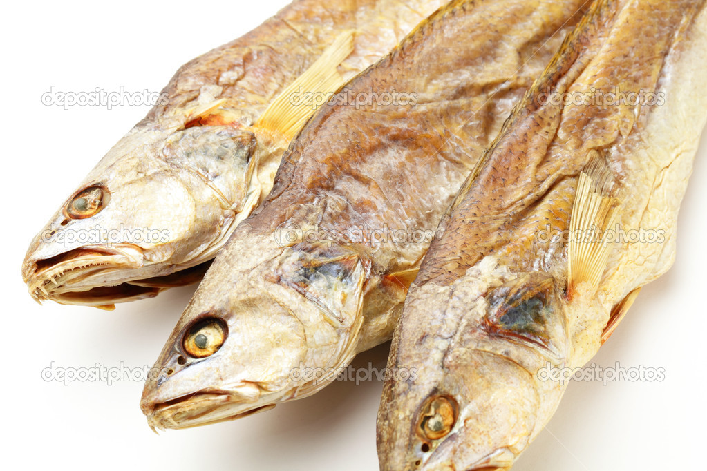 Dried salt Fish — Stock Photo © leungchopan #13834414
