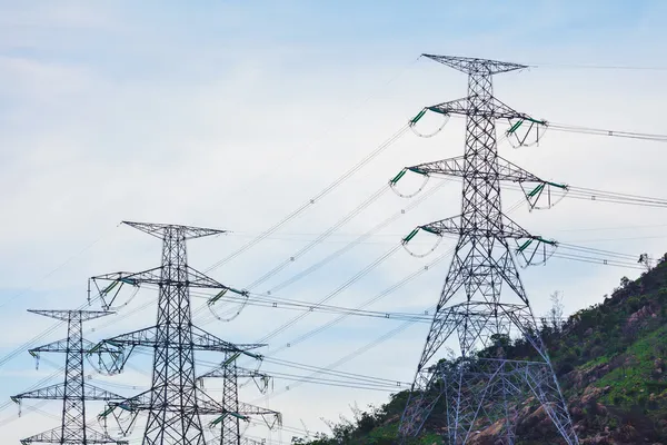 Power distribution tower - Stock Image - Everypixel