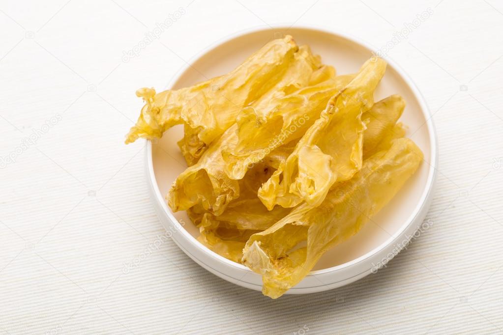 Dry fish gas bladder — Stock Photo © leungchopan #36146175