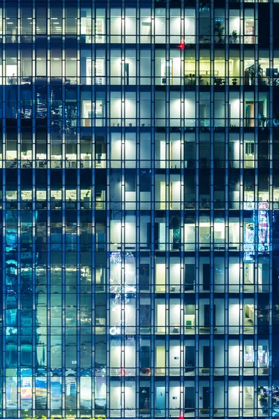 Night Office Building Texture