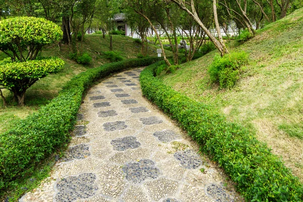 Stone Path in Chinese Garden — Stock Photo © davidgn #4206108