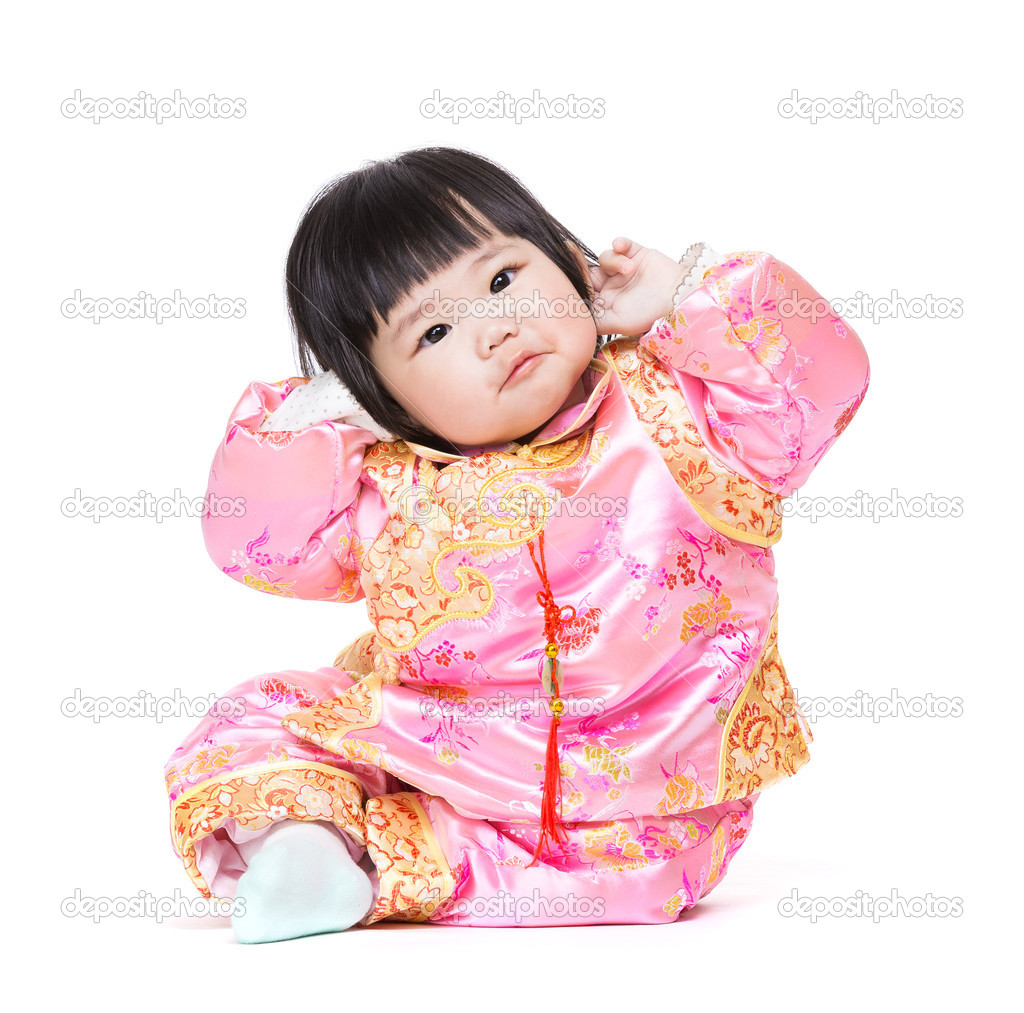 Traditional Chinese Baby Girl