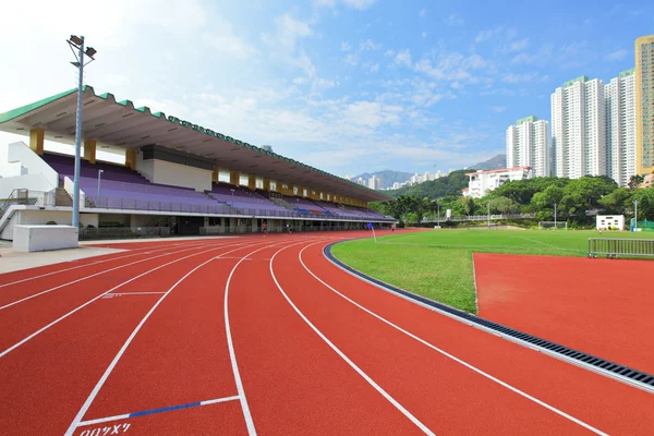 Running track in stadium — Stock Photo © bouybin #81943666 Running track in stadium — Stock Photo © bouybin #81943666
