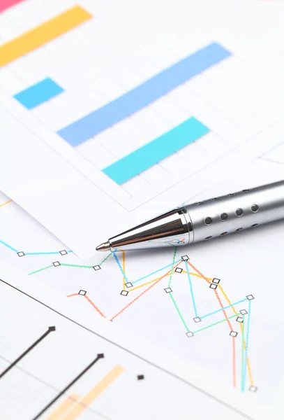 Graphical chart analysis Stock Photo by ©leungchopan 41968795