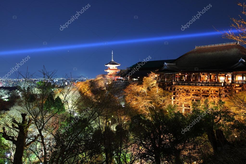 Japanese temple at night — Stock Photo © leungchopan #46006083