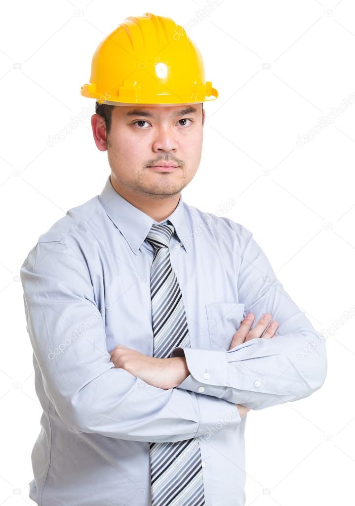 Engineer portrait — Stock Photo © leungchopan #47280469