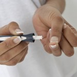 Using Lancing Device Stock Photo by ©londondeposit 21962859