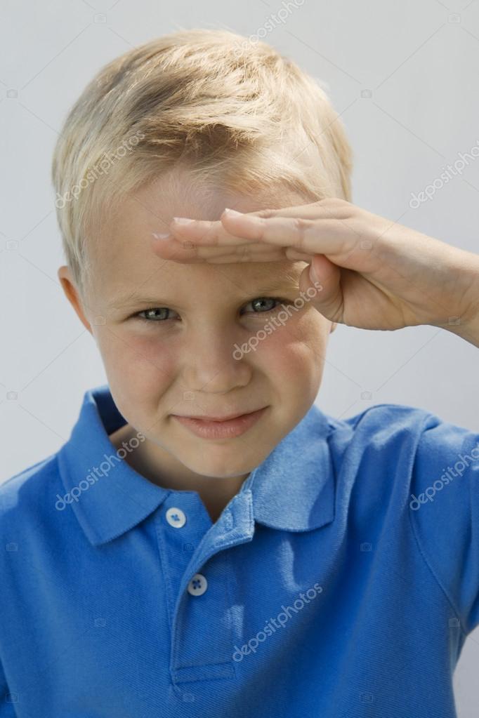 Young Boy Saluting Stock Photo by ©londondeposit 21831867