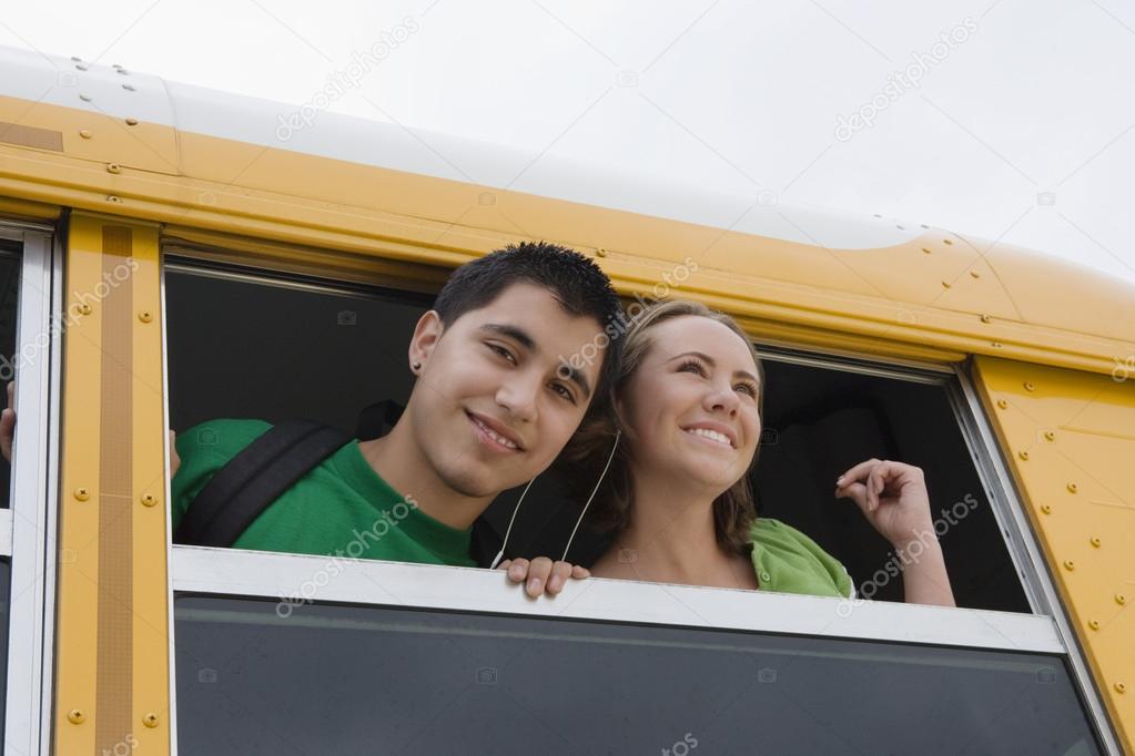 High School Students On A Bus — Stock Photo © londondeposit #21831937