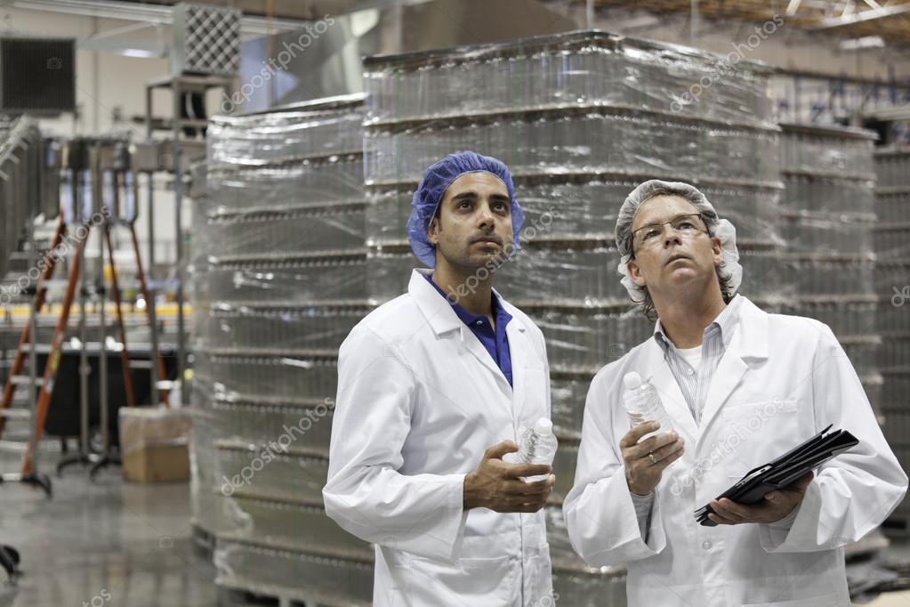 Quality control workers — Stock Photo © londondeposit #21874965