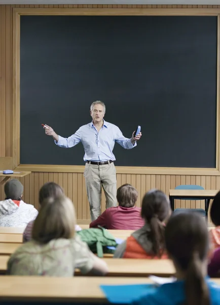 Professor talking on lecture - Stock Image - Everypixel