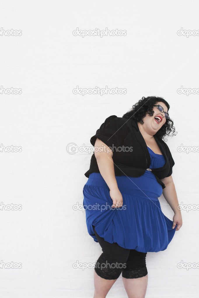 Woman laughing — Stock Photo © londondeposit #33834783