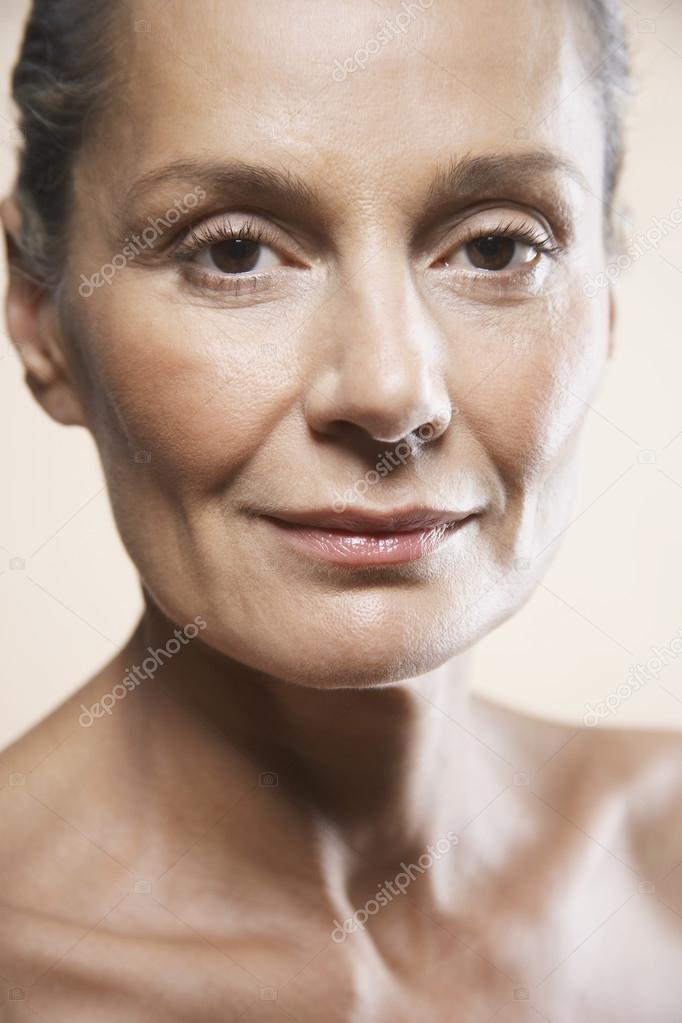 Middle aged woman face Stock Photo by ©londondeposit 33846717
