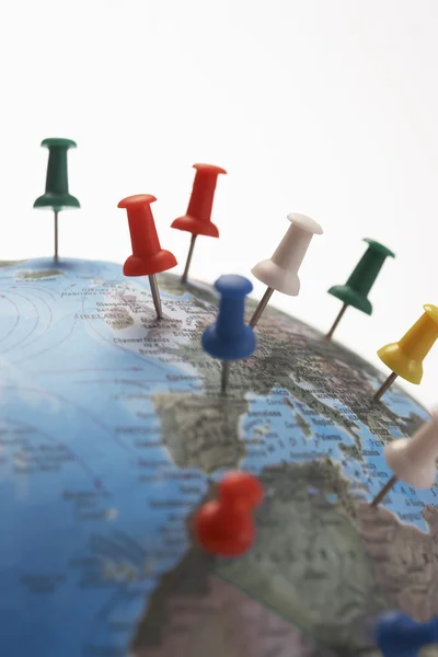 Push pin map Stock Photos, Royalty Free Push pin map Images ...