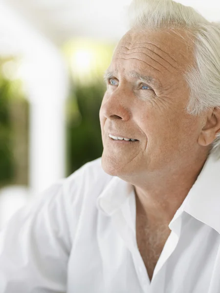 Closeup Of Old Man Smiling Stock Photo by ©londondeposit 21786593