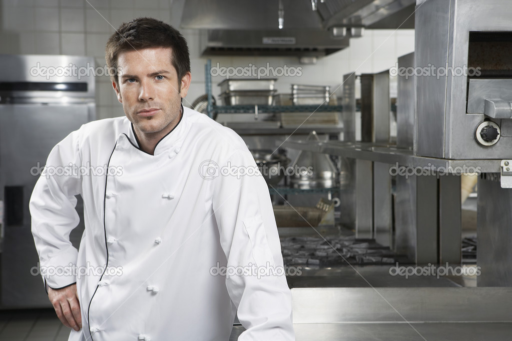Chef with hand on hip — Stock Photo © londondeposit #33879967