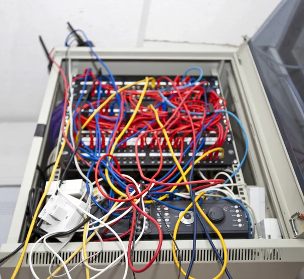 Messy server wires Stock Photos, Royalty Free Messy server wires Images ...